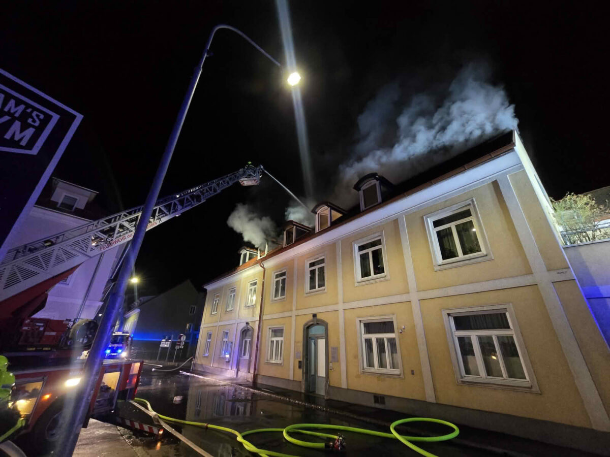 BFV Leoben: Brandeinsatz in Leoben