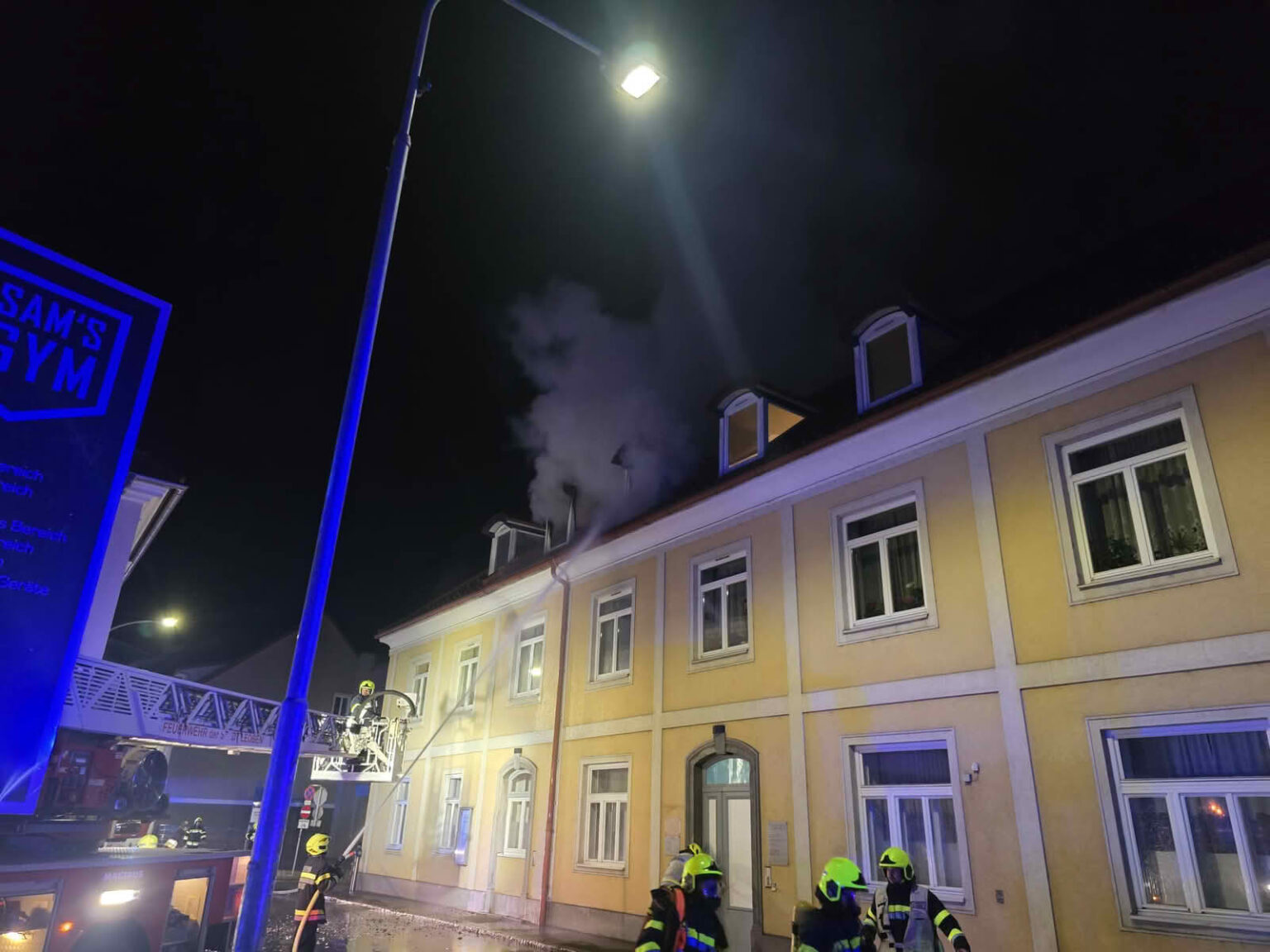 BFV Leoben: Brandeinsatz in Leoben