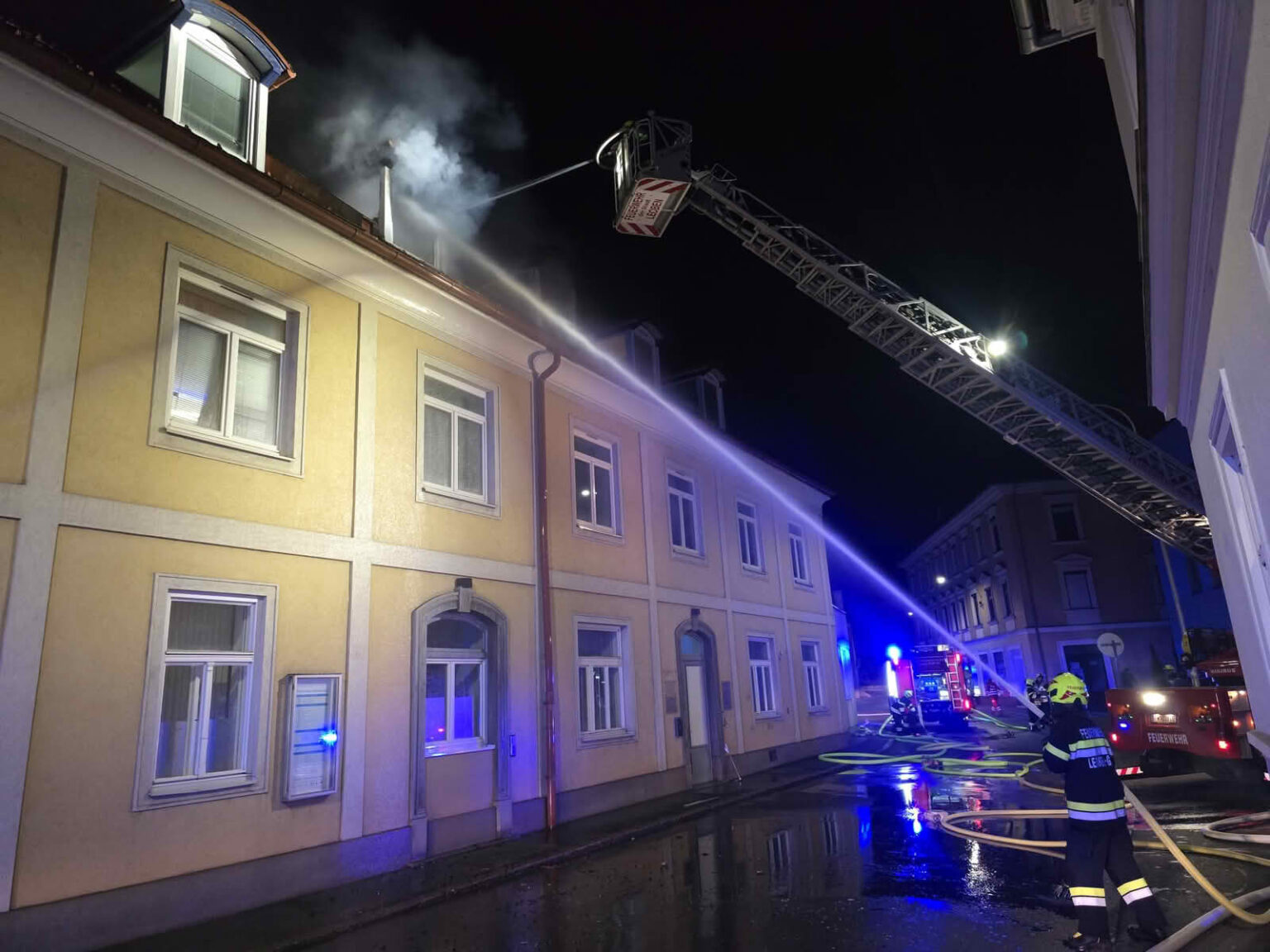 BFV Leoben: Brandeinsatz in Leoben