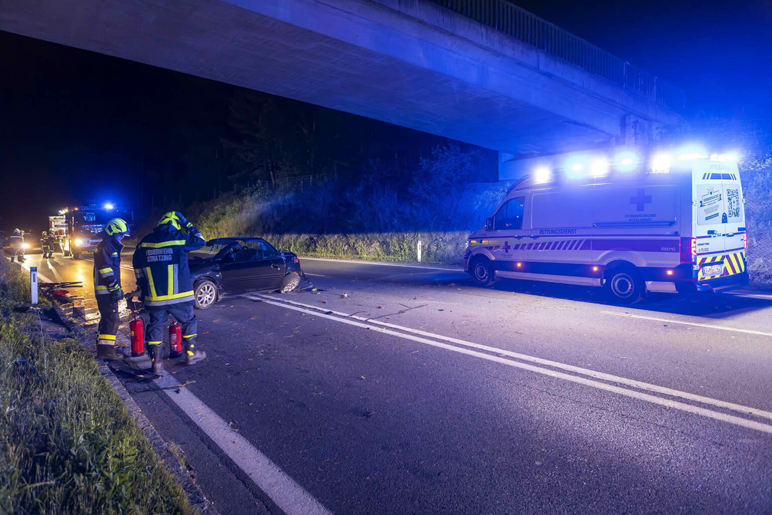 Verkehrsunfall auf der B37 bei Lengenfeld