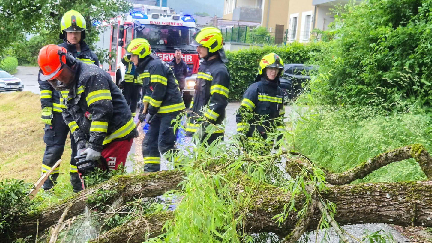FF Bad Goisern: Unwettereinsatz