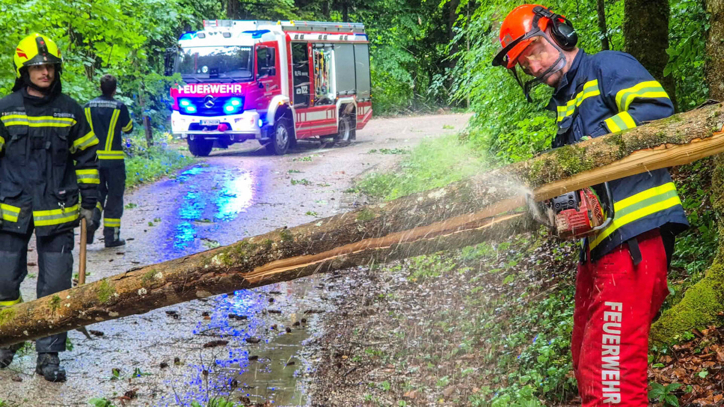 FF Bad Goisern: Unwettereinsatz
