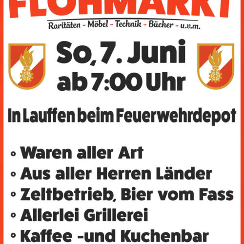FF Lauffen: Salzkammerguts größter Flohmarkt